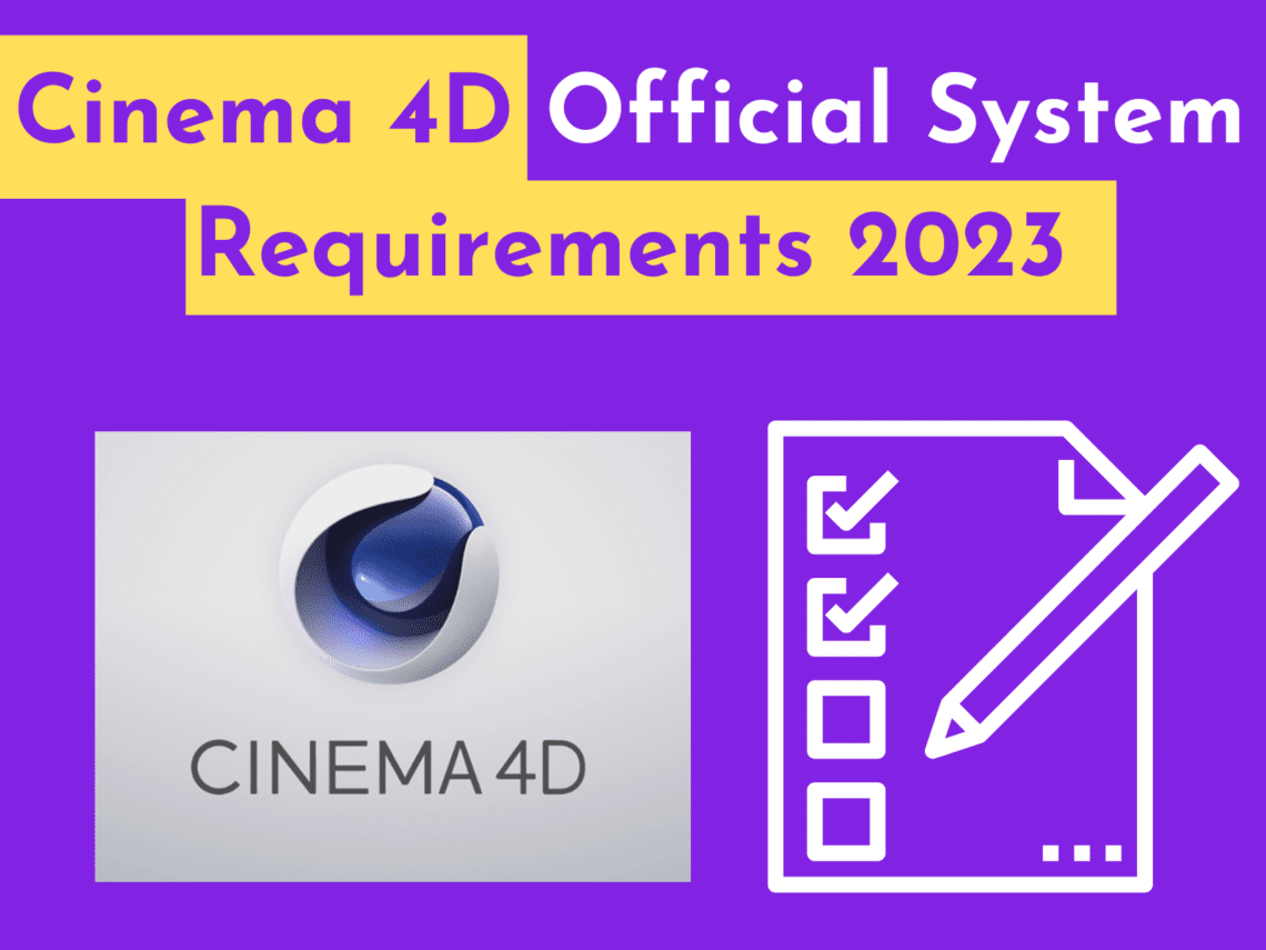 What Are Maxon Cinema 4D System Requirements for a Seamless Experience ...